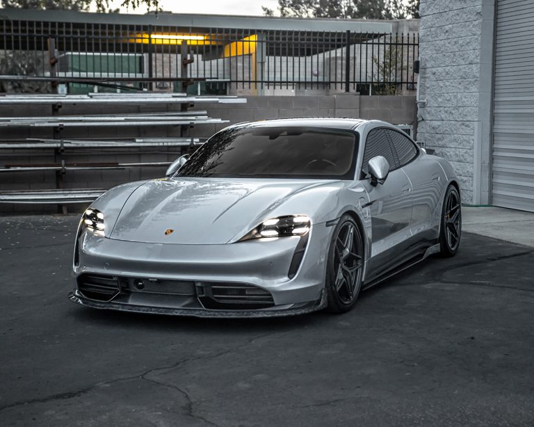 Porsche Taycan Aero Kit - In FORGED Carbon Fiber from VR Aero - Vivid ...
