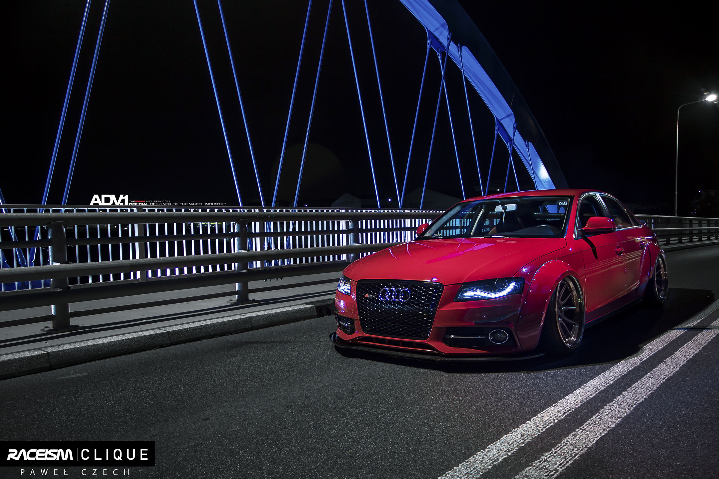 Audi A4 Mega Widebody with ADV1 Wheels – Vivid Racing News