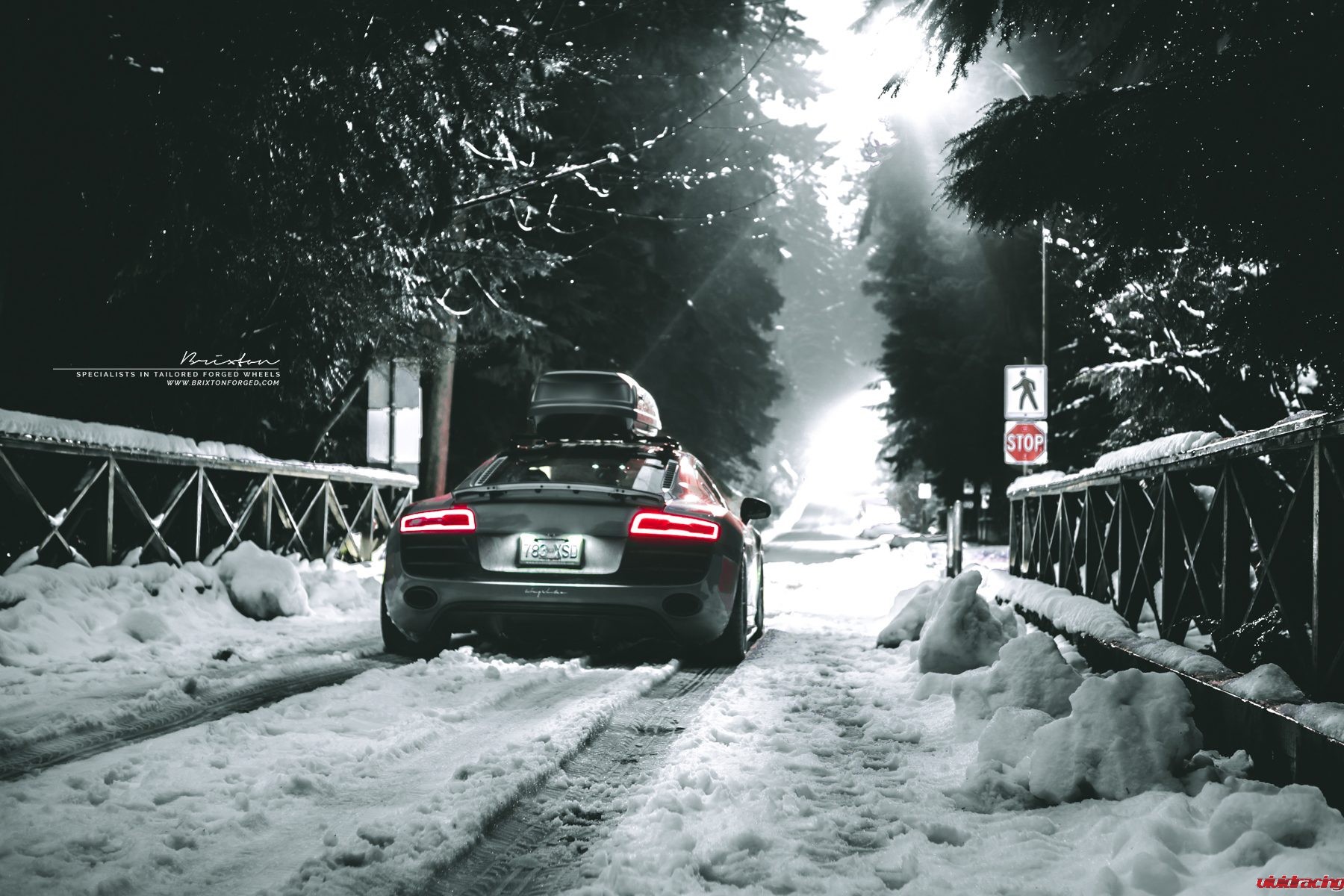 Winter Wonderland - Canadian Audi R8 V10 In the Snow Featuring Brixton ...