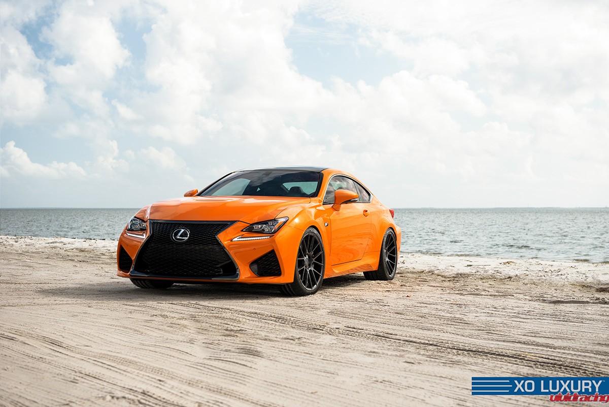 XO luxury Wheels Reveal Their XF1 Line on a Lexus RC-F Coupe - Vivid ...
