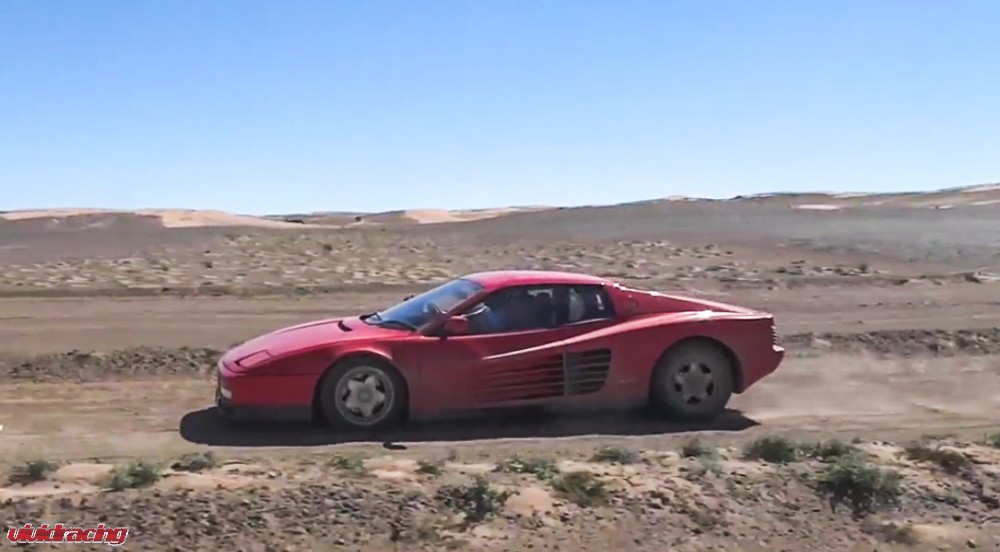 2,000 mile adventure to the Sahara desert in a Ferrari Testarossa ...
