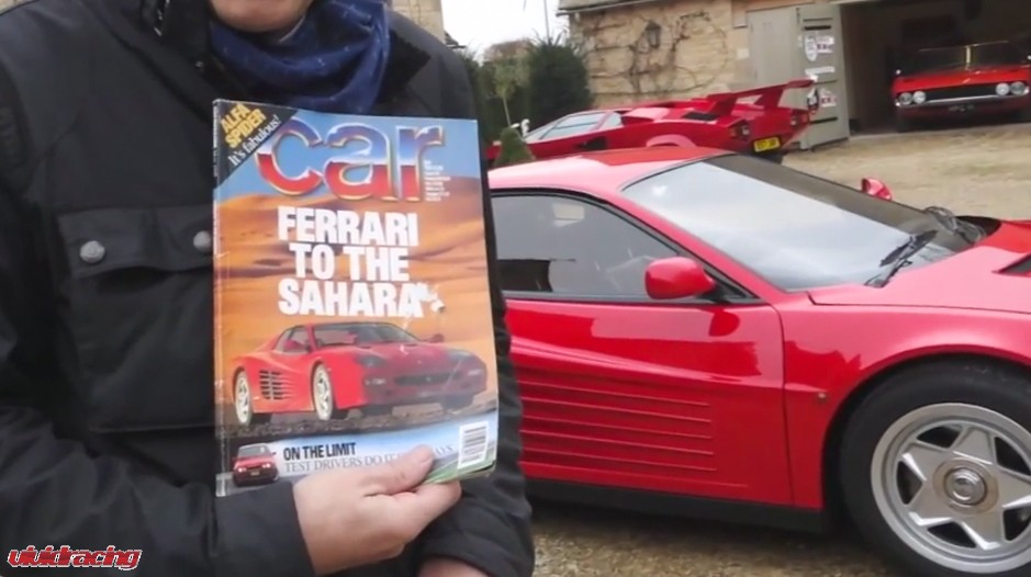 2,000 mile adventure to the Sahara desert in a Ferrari Testarossa ...