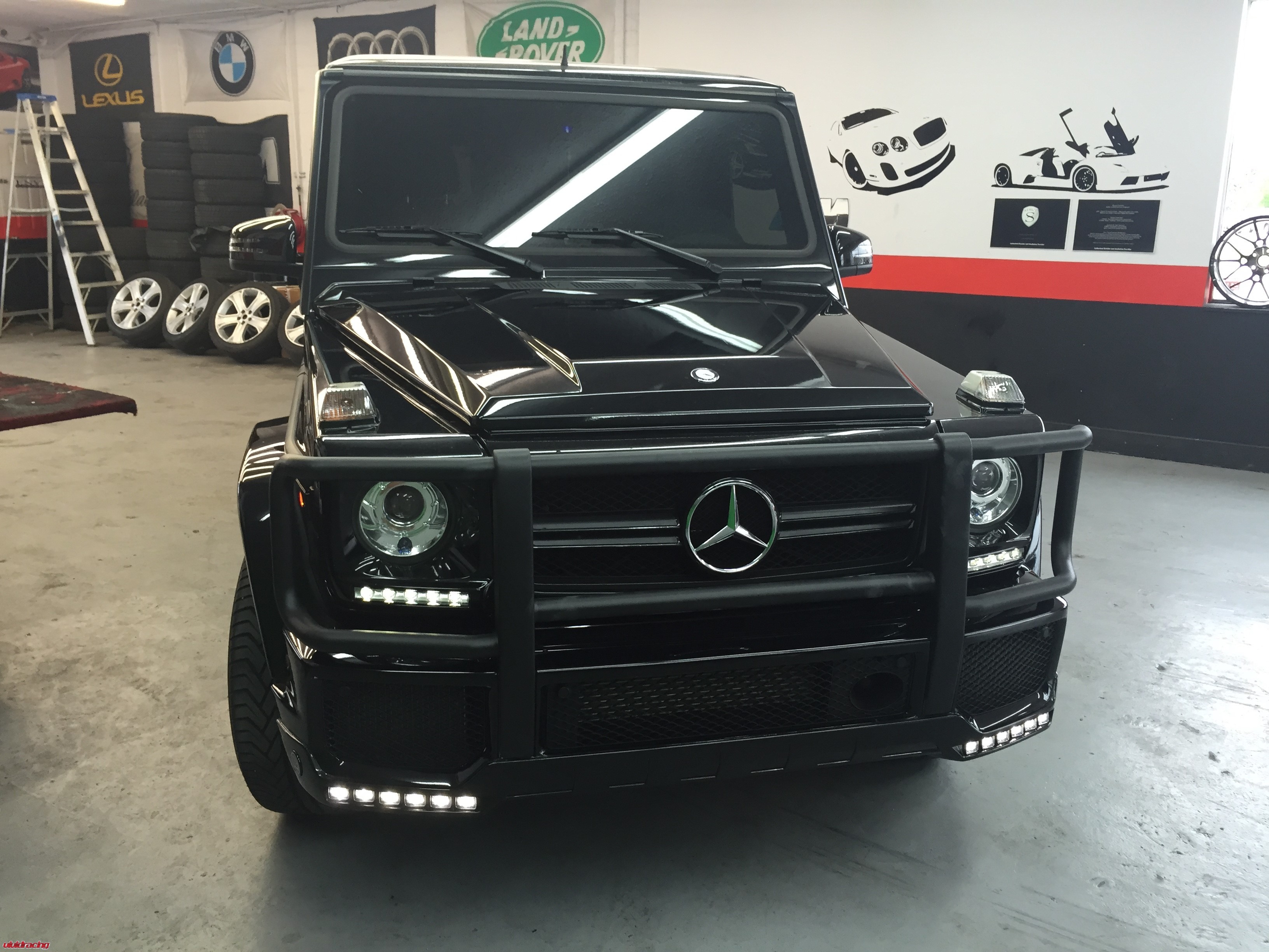 Mercedes G Wagon Doing It's Brabus and Meisterschaft Thing - Vivid ...