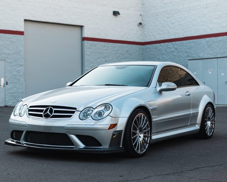 Mercedes CLK63 Black Series Front Carbon Spoiler Reborn - Vivid Racing News
