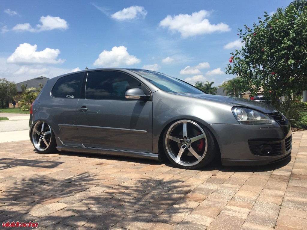 VW GTI Bagged and Reppin Vivid Racing – Vivid Racing News