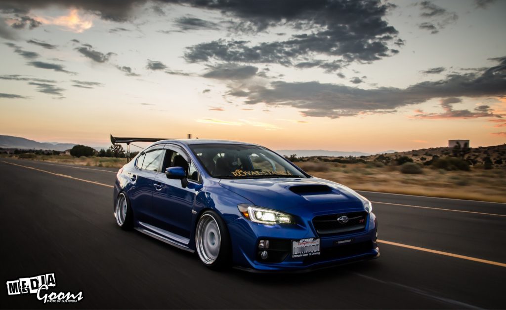 Customers Modified Subaru WRX STI with new Aggressive Fitment Work ...