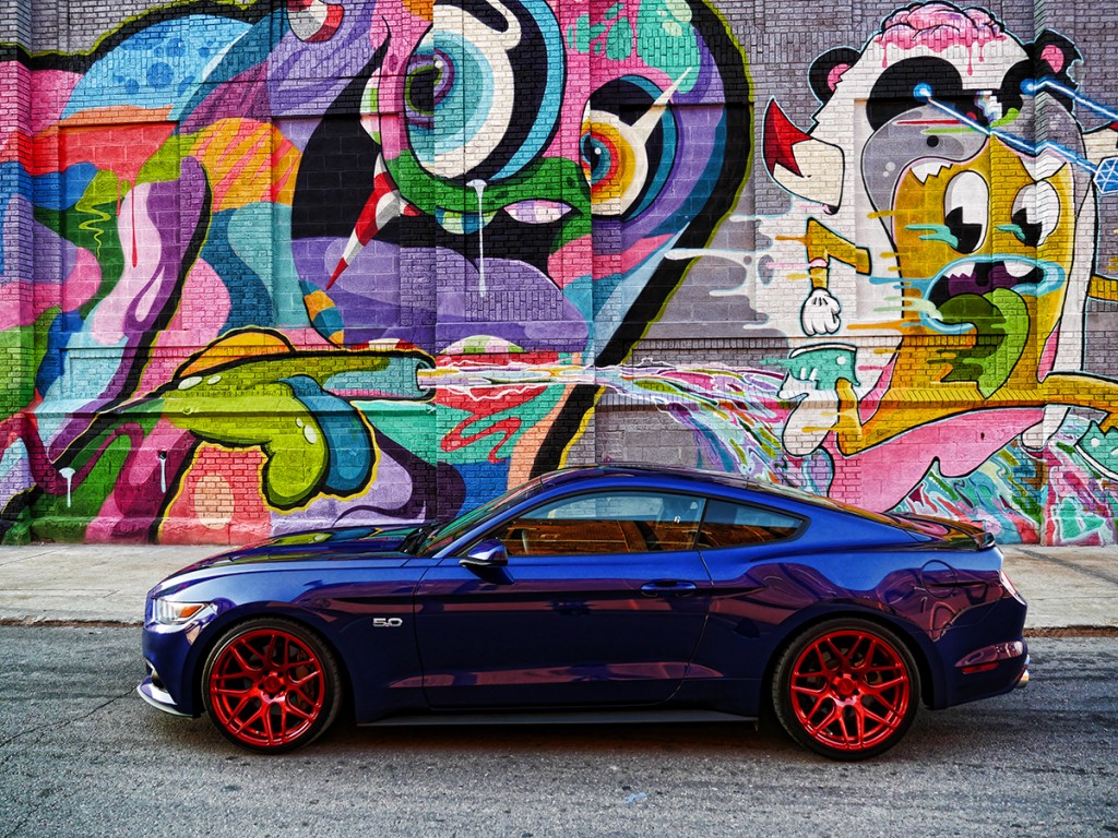 Superman S550 Ford Mustang with MRR Wheels - Vivid Racing News