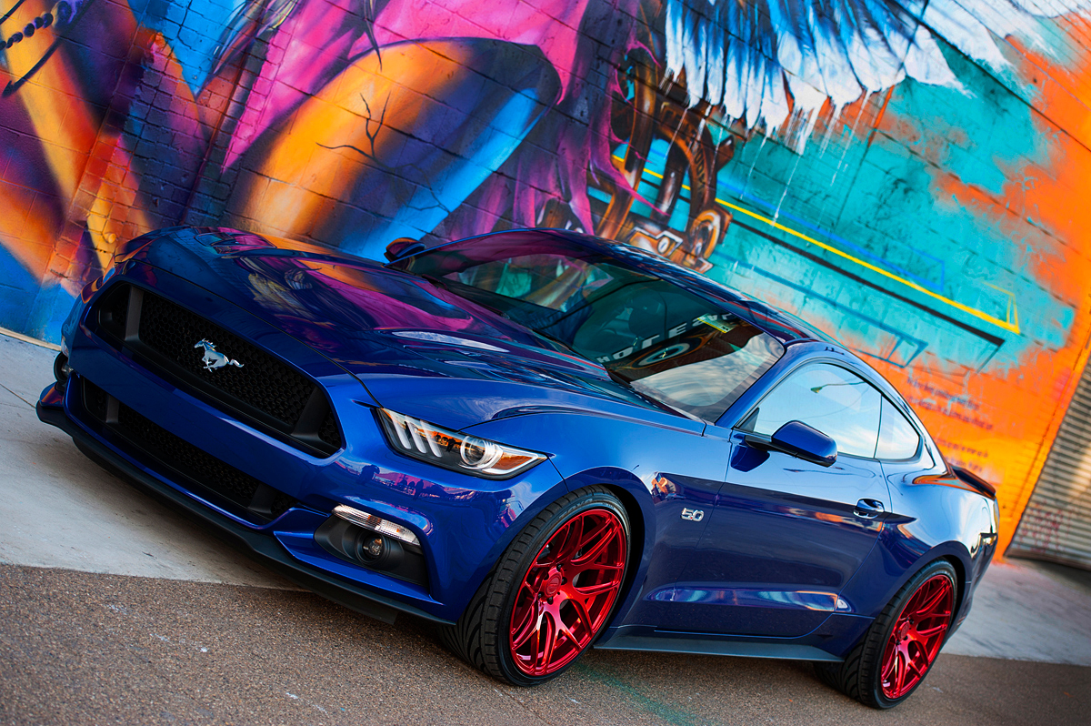 Superman S550 Ford Mustang with MRR Wheels - Vivid Racing News
