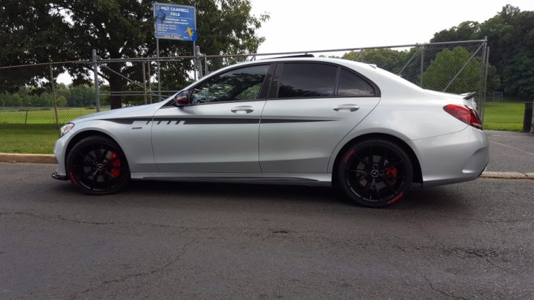 Customer Shows Off His Customized Mercedes Benz C43 AMG - Vivid Racing News