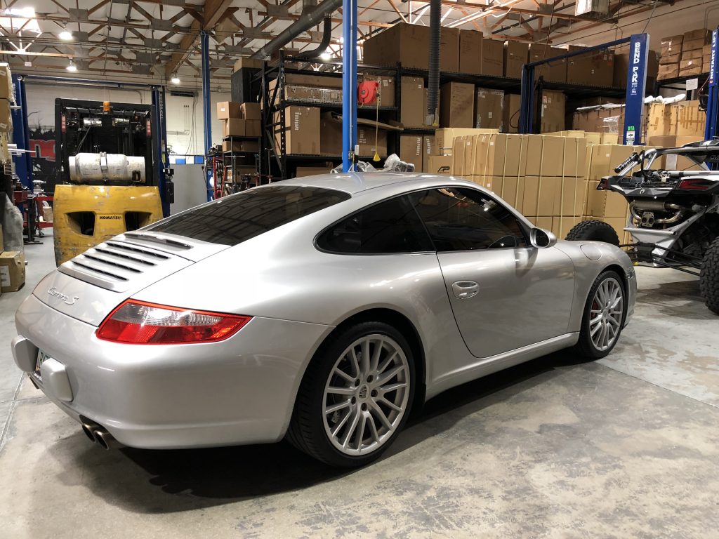 Stunning Silver Porsche 997 Carrera Gets VR Tuned - Vivid Racing News