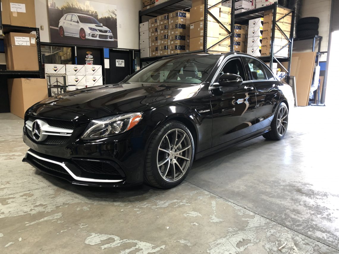 Mercedes C63s Sedan Boosted Up with VR Tuned ECU Flash - Vivid Racing News