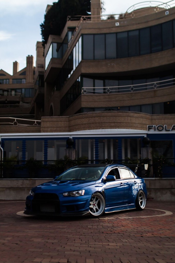 Victory Function Flared Out on this Mitsubishi EVO X - Vivid Racing News