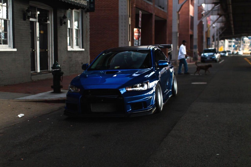 Victory Function Flared Out on this Mitsubishi EVO X – Vivid Racing News