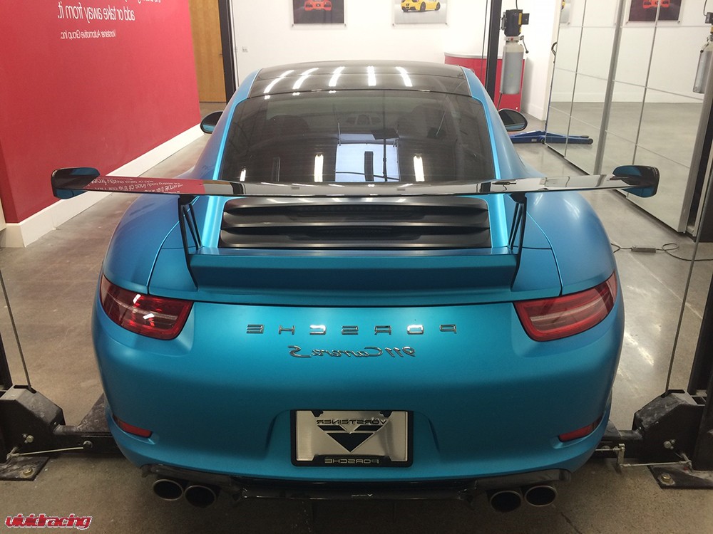 Vorsteiner Shares the NEW Porsche 991 Turbo Rear Wing - Vivid Racing News