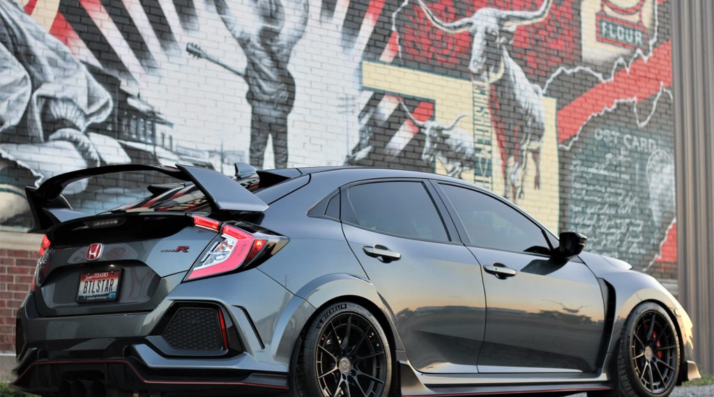 Honda Civic Type R with VR Forged D03-R in Matte Black – Vivid Racing News