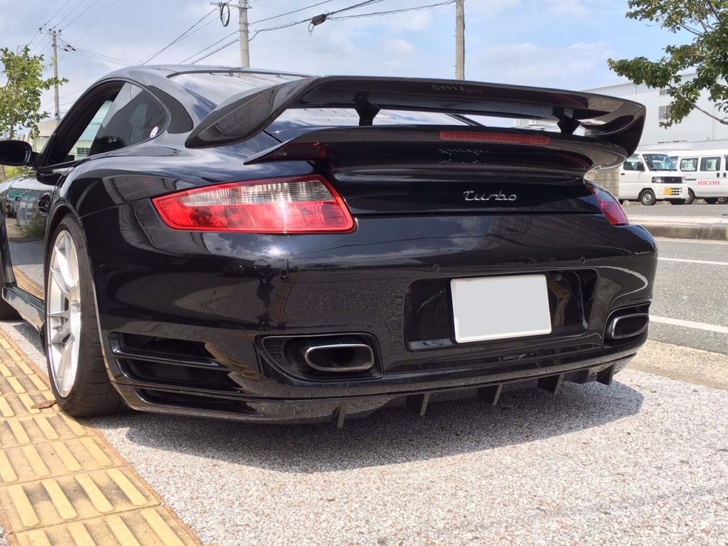 VR Japan Outfits Porsche 997 Turbo with Agency Power Wing - Vivid ...