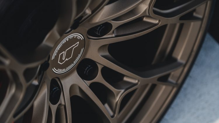 Corvette C8 Rapid Blue with Satin Bronze VR Forged Wheels - Photoshoot ...