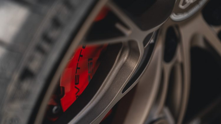 Corvette C8 Rapid Blue with Satin Bronze VR Forged Wheels - Photoshoot ...