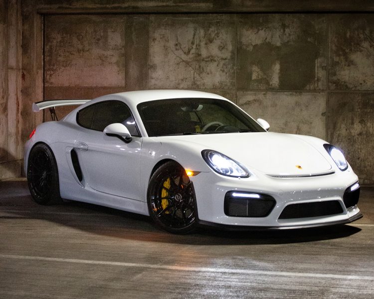 Ethan Nell's Porsche Cayman GT4 with VR Forged Wheels and Armytrix Exhaust - Vivid Racing News