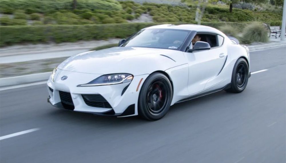 Toyota Supra A91 on 19 inch D03-R Forged Wheels in Matte Black – Vivid ...