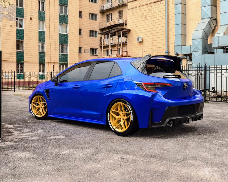 Toyota GR Corolla's Best Wheel Fitment from VR Forged - Vivid Racing News