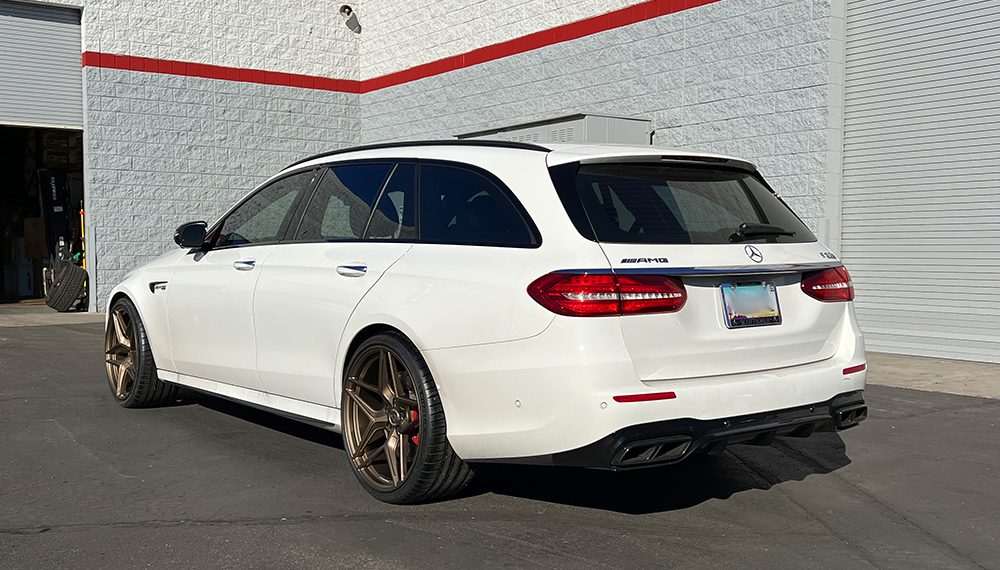 Mercedes E63 AMG Wagon Never Looked So Good – VR Forged Bronze Wheels ...