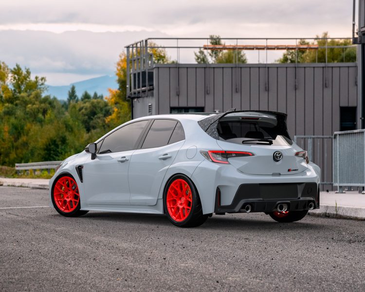 Toyota GR Corolla's Best Wheel Fitment from VR Forged - Vivid Racing News