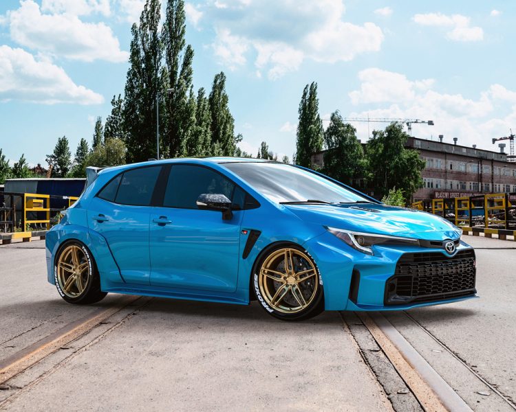 Toyota GR Corolla's Best Wheel Fitment from VR Forged - Vivid Racing News