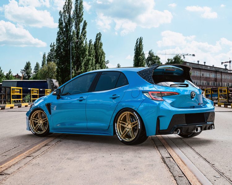 Toyota GR Corolla's Best Wheel Fitment from VR Forged - Vivid Racing News