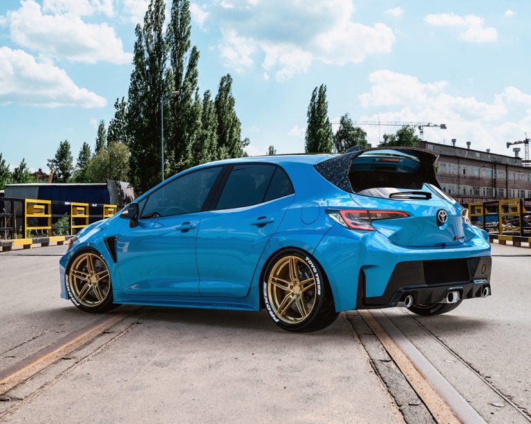 Toyota GR Corolla's Best Wheel Fitment from VR Forged - Vivid Racing News