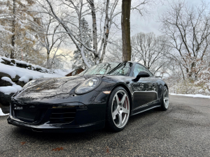 Porsche 991 Carrera on NEW VR Forged D12 Wheels in Silver 20inch ...