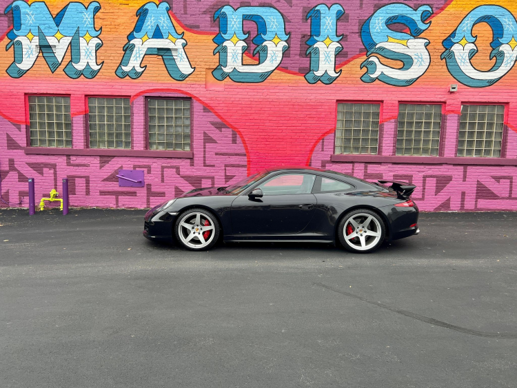 Porsche 991 Carrera on NEW VR Forged D12 Wheels in Silver 20inch ...