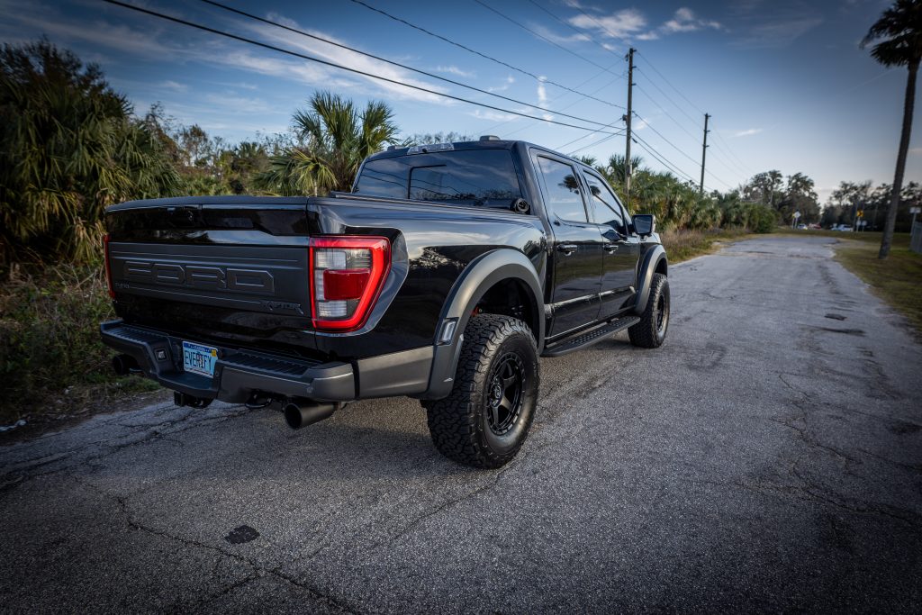 2022 Ford Raptor Black on Black with VR Forged D14 17inch Wheels ...