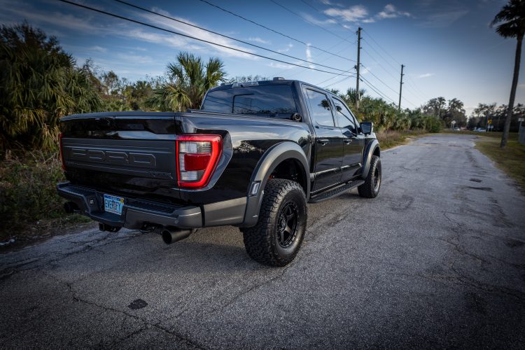 2022 Ford Raptor Black on Black with VR Forged D14 17inch Wheels ...